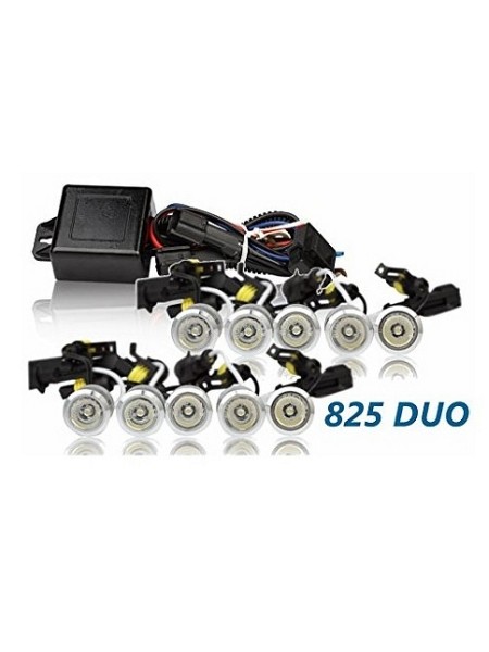 LD825S DAYTIME RUNNING LIGHTS DRL M-TECH OSRAM 825HP, 10 LED