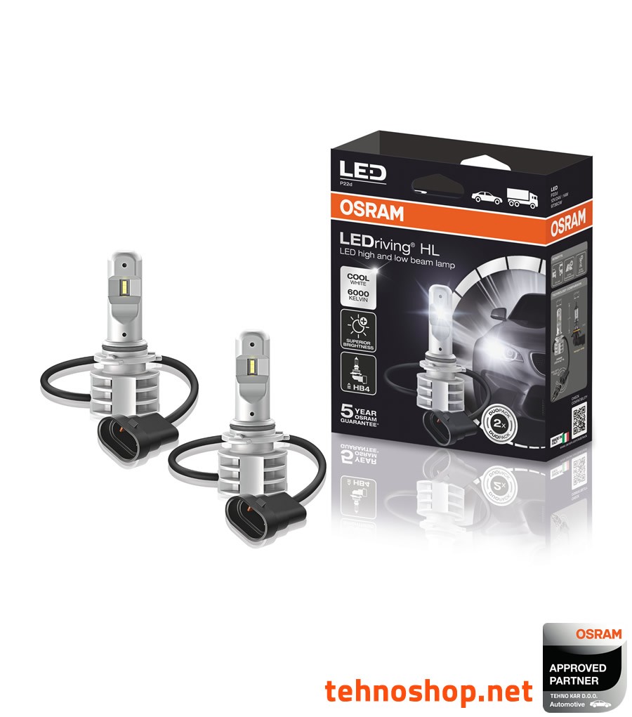 BULB OSRAM LEDriving® HL HB4 9736CW LED 12V P22d FS2