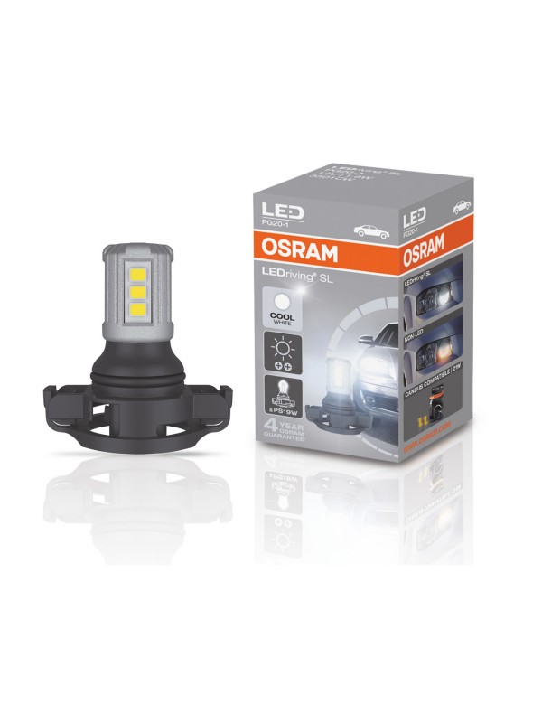 BULB OSRAM PS19W LEDriving® SL 12V 1.8W 3301CW PG20-1 FS1